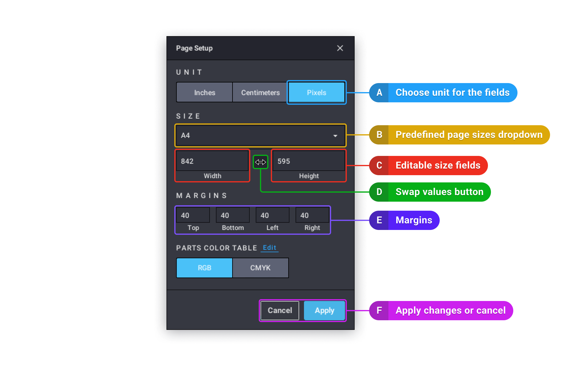 Page Setup Studio Help Center